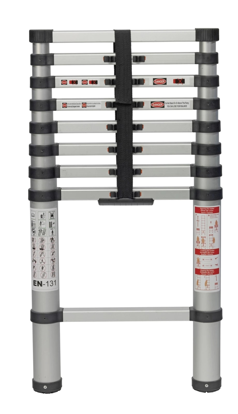 Teleskopleiter 9 Sprossen - Sprossenleitern - LANDI