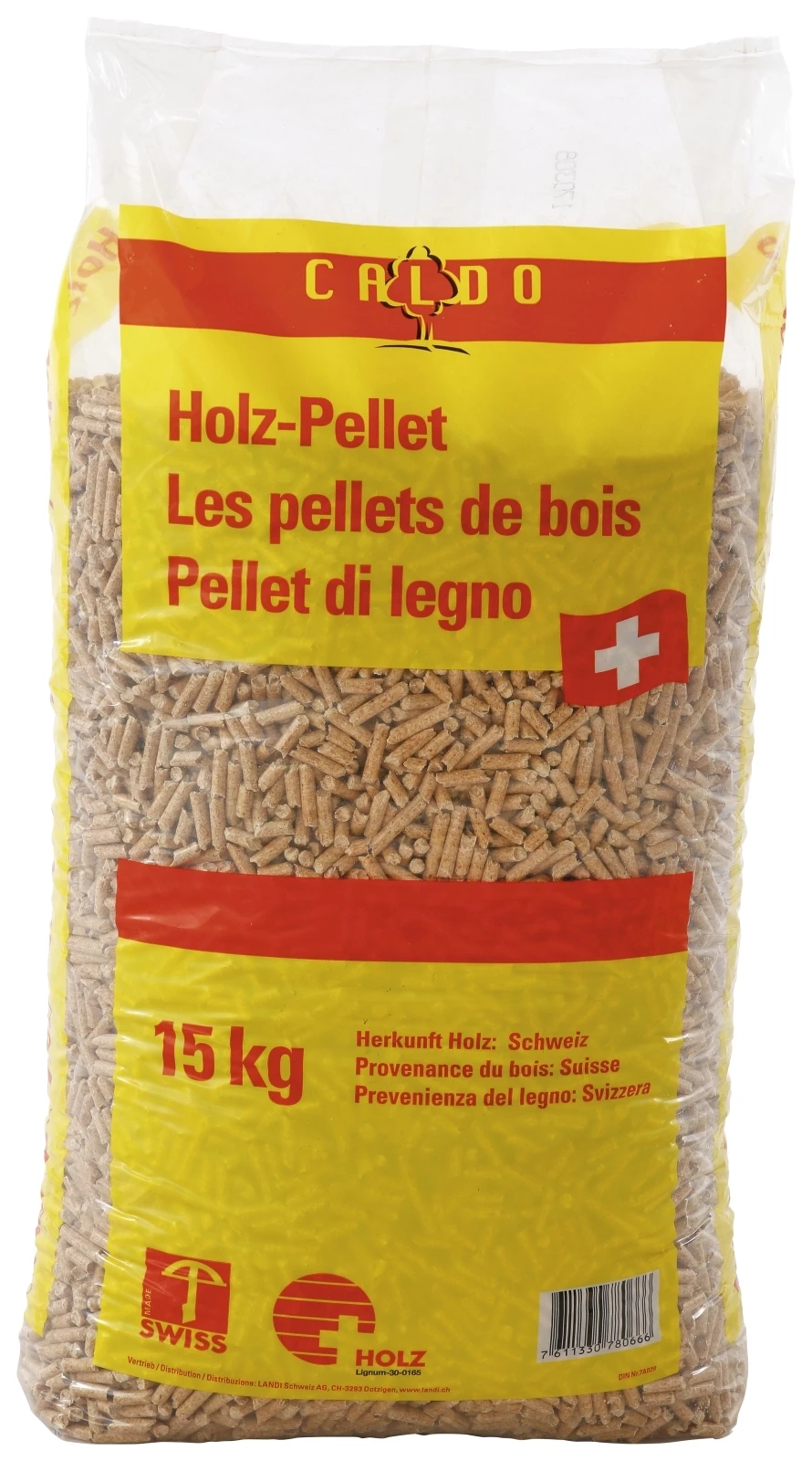 Pellets de bois Caldo 15 kg - Pellets - LANDI