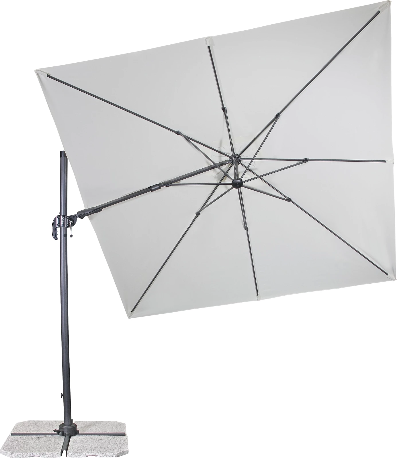 Parasol oscillant 250 × 250 cm Acheter - Trekking - LANDI