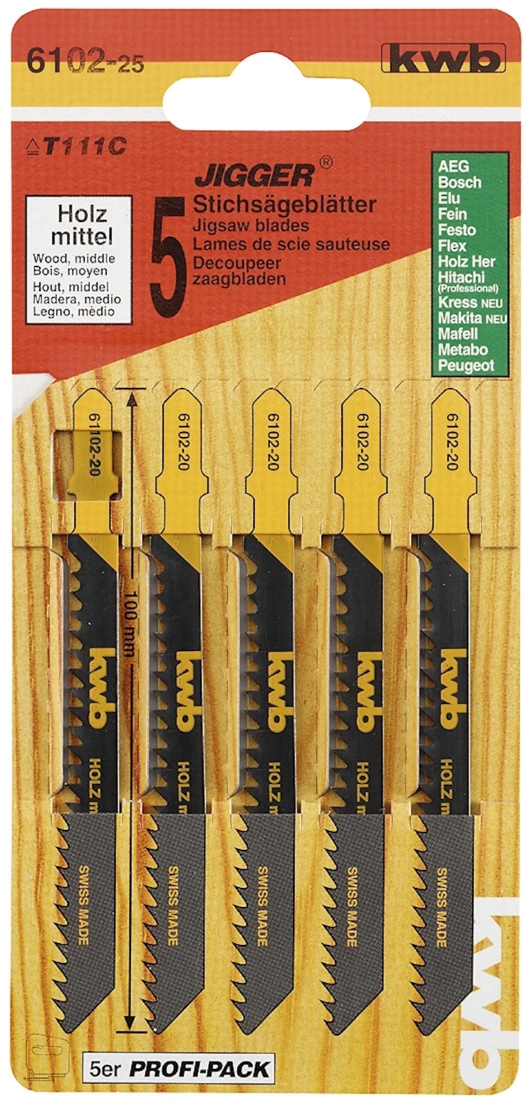 Lame scie saut. bois moy. U101 Acheter - Accessoires outillage ...