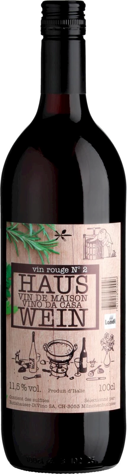 Hauswein rot Nr. 2 1 l kaufen - Weine - LANDI