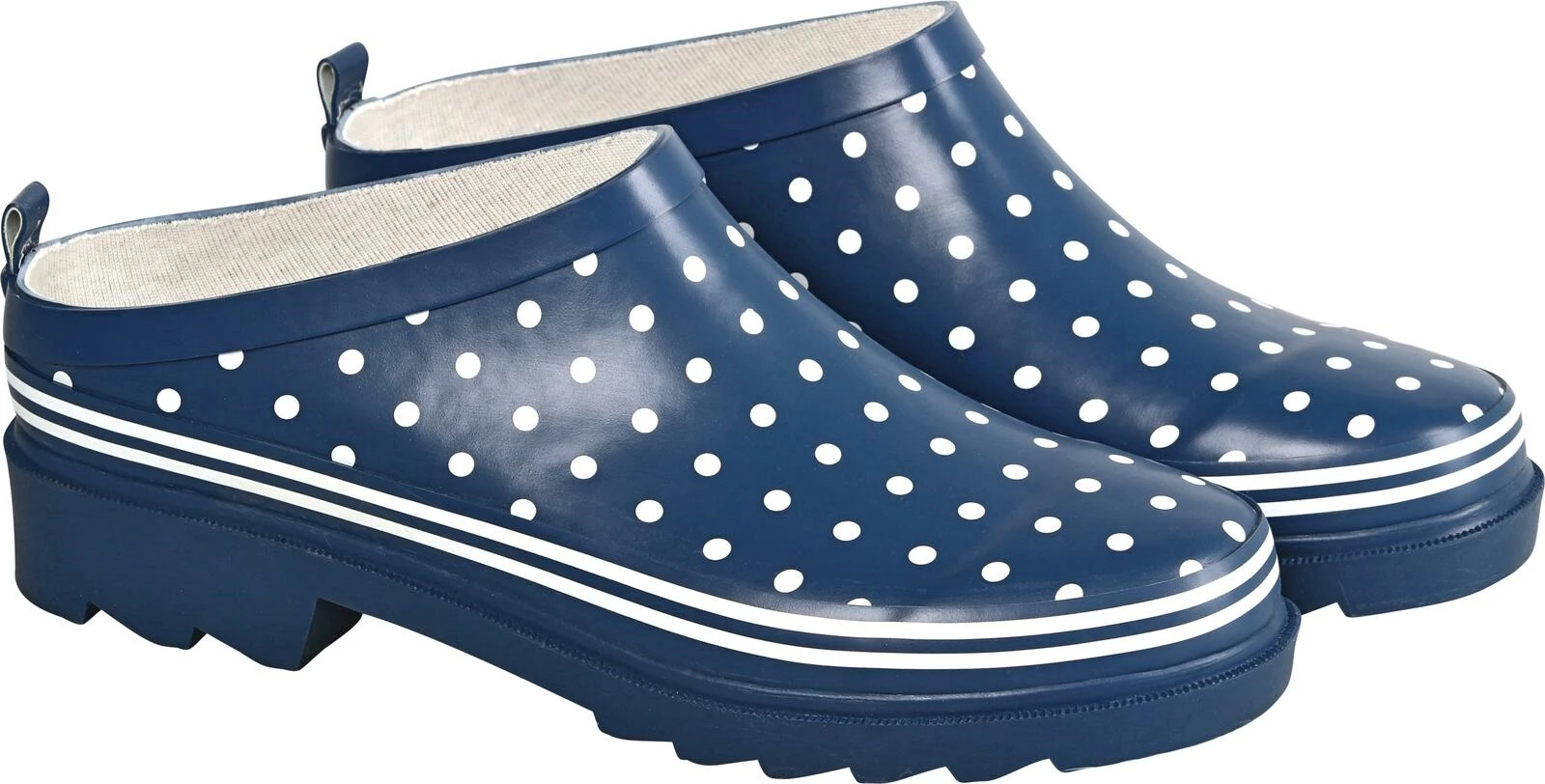 Cloggs de jardin bleu/blanc Atrium Acheter - Bottes de jardin - LANDI