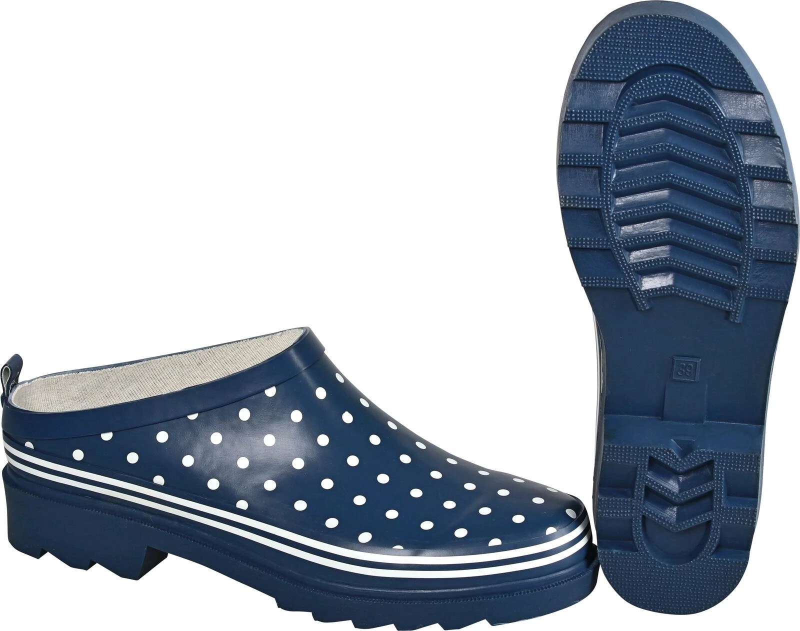 Cloggs de jardin bleu/blanc Atrium Acheter - Bottes de jardin - LANDI