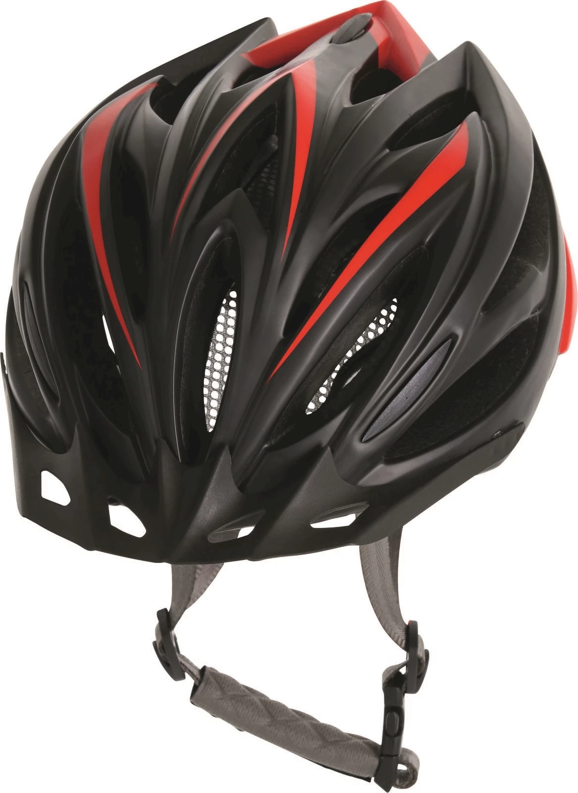 Fahrradhelm schwarz-rot L kaufen - Helme - LANDI