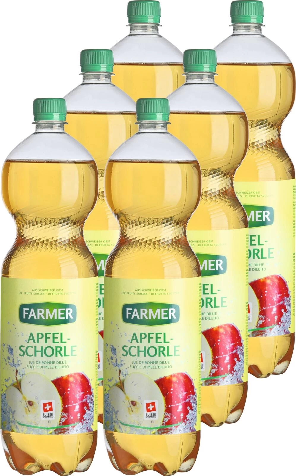 Apfelschorle Farmer 6 × 150 cl kaufen - Obstsäfte ohne Alkohol - LANDI