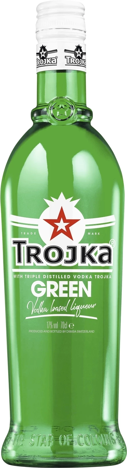 Vodka Likör Trojka Green 17% 70cl kaufen - Gemischte Schnäpse - LANDI