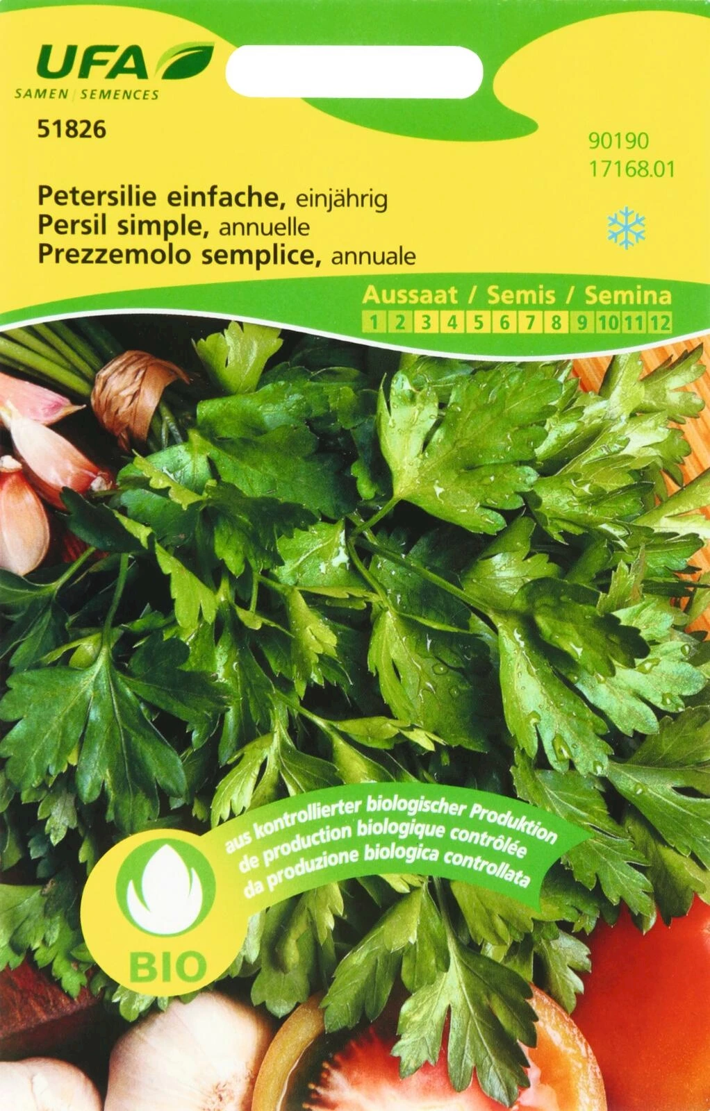 Persil simple BIO-B UFA Acheter - Petites graines - LANDI