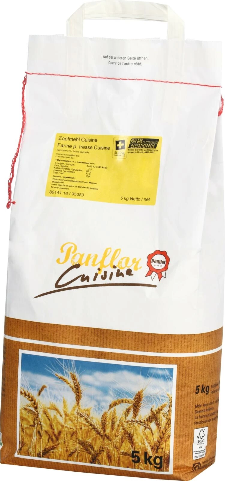 Mehl Zopf Cuisine Panflor 5 kg kaufen - Backmehle - LANDI