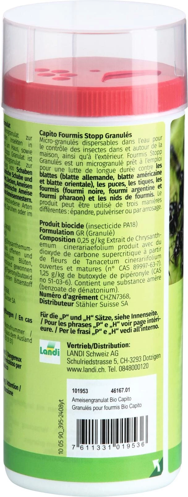 Ameisen Stopp Granulat Bio Capito kaufen - Schädlingsbekämpfung ...