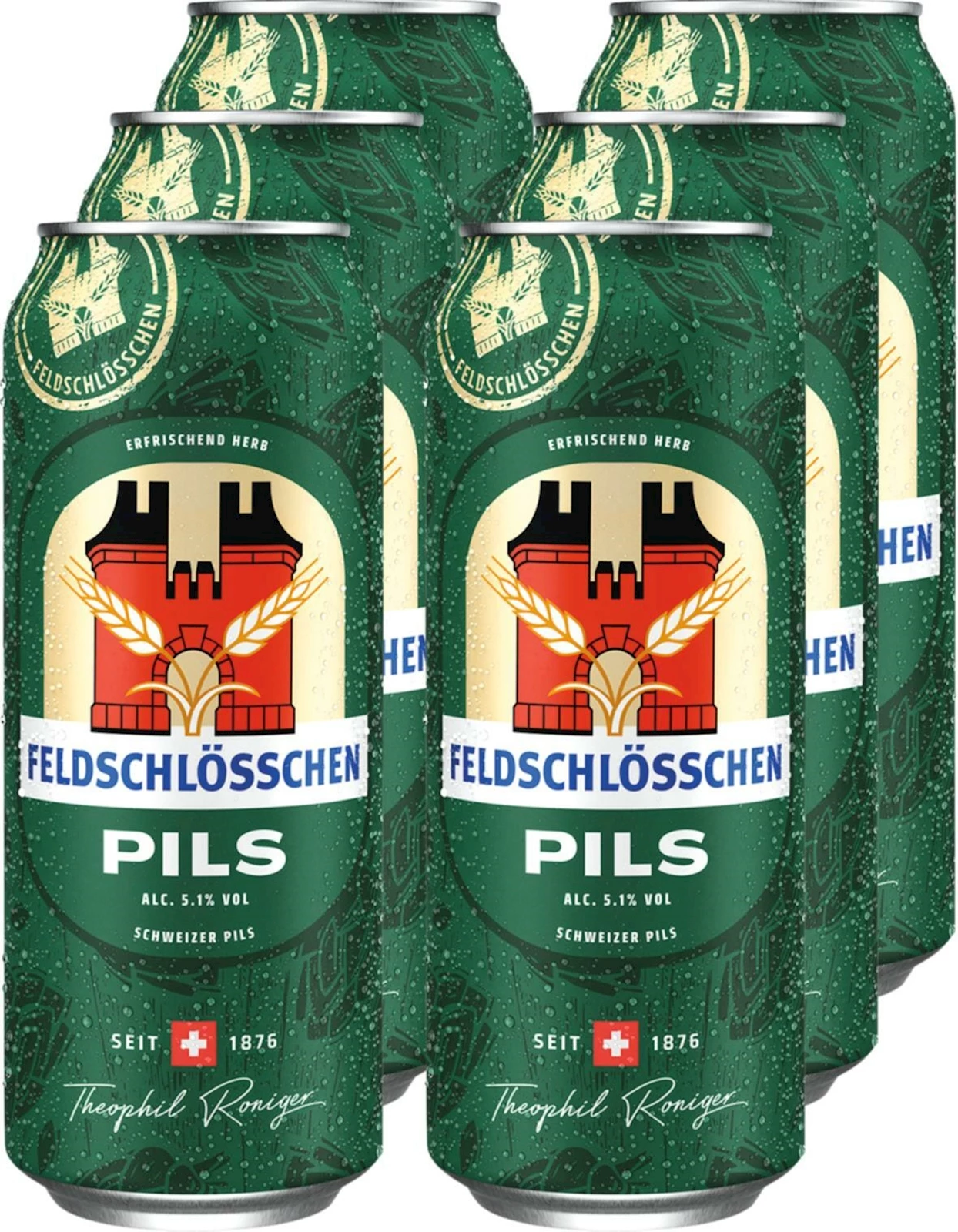 Bier Feld. Pils Dose 6 × 50 cl kaufen - Biere mit Alkohol - LANDI