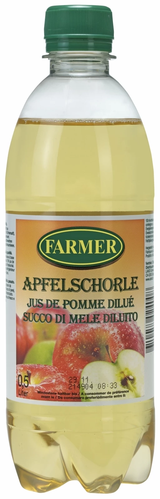 Apfelschorle Farmer 6 × 50 cl - Obstsäfte ohne Alkohol - LANDI